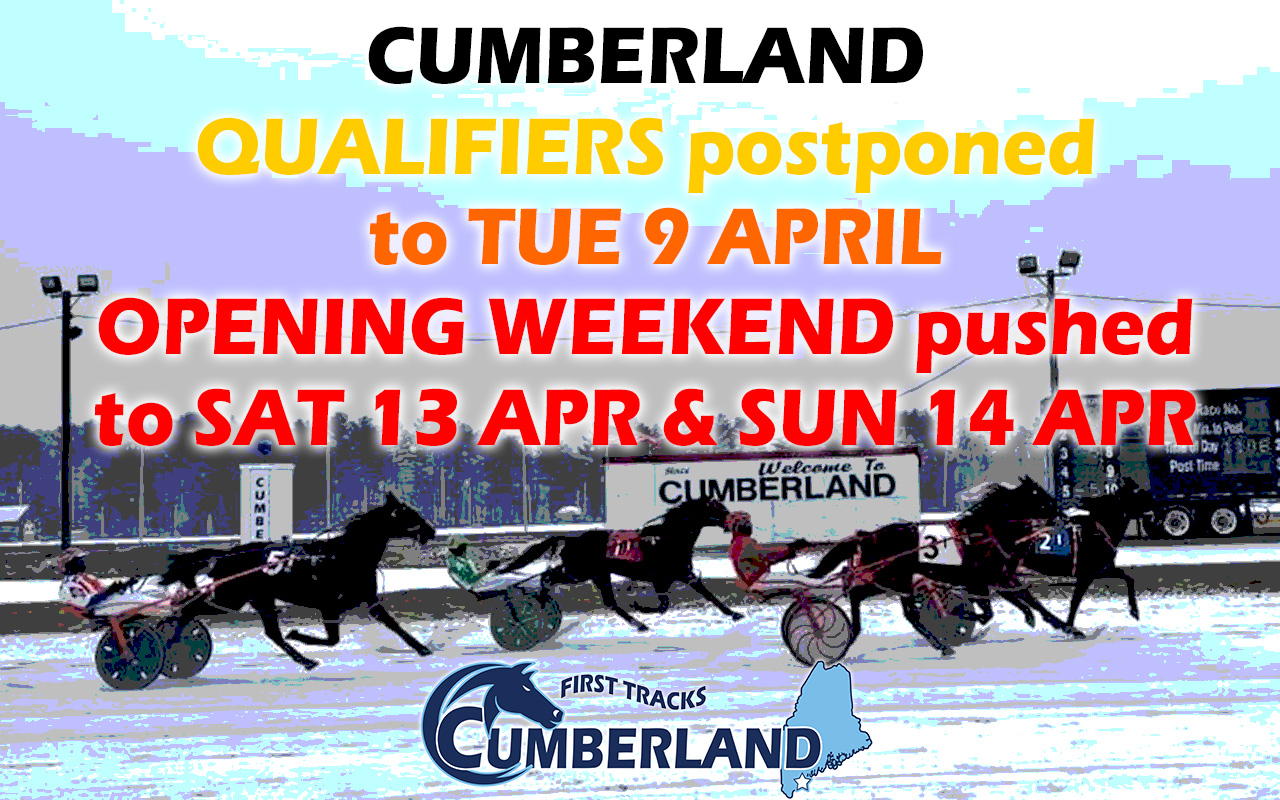 First Tracks Cumberland – Maine Harness Racing
